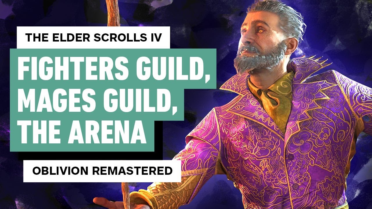 Oblivion Remastered: How to Join the Fighters Guild, Mages Guild, and the Arena