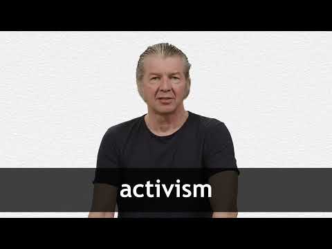 ACTIVISM - Definition & Translations | Collins English Dictionary