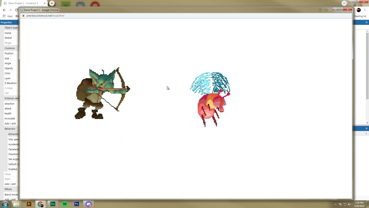 CONSTRUCT TUTORIAL 16: ENEMY 3 LIFE