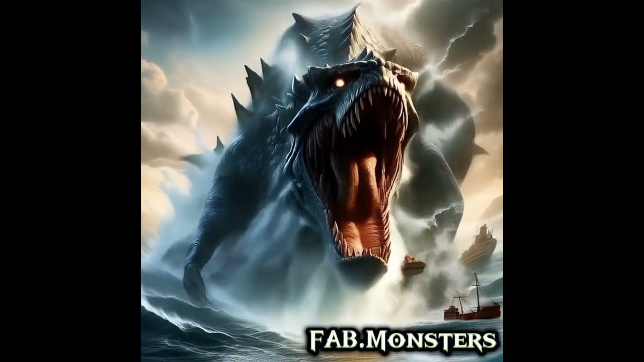 Sea Monster #short #trending #aicontent #fyp #trendingshorts #monster #dragon
