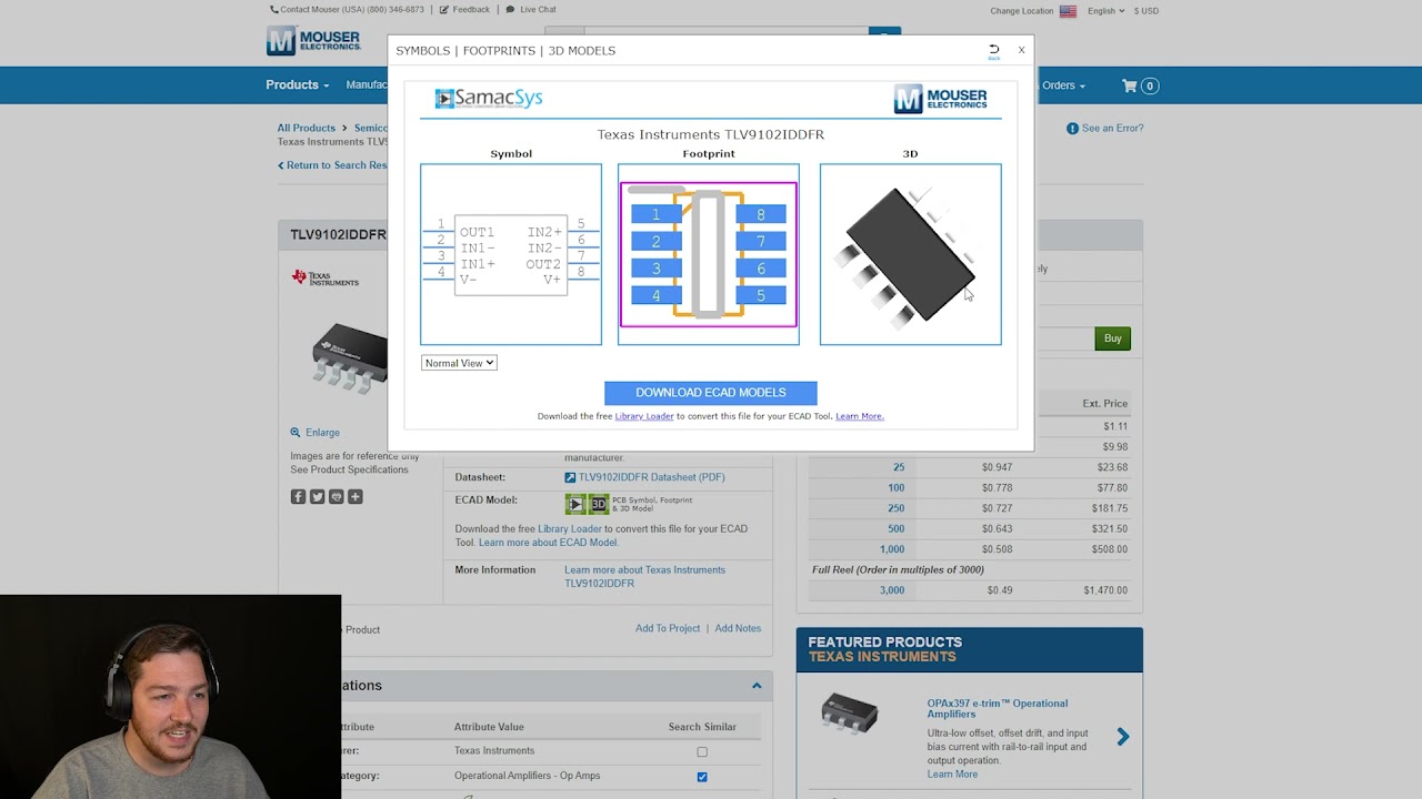How to Download and Import Components into ECAD Software