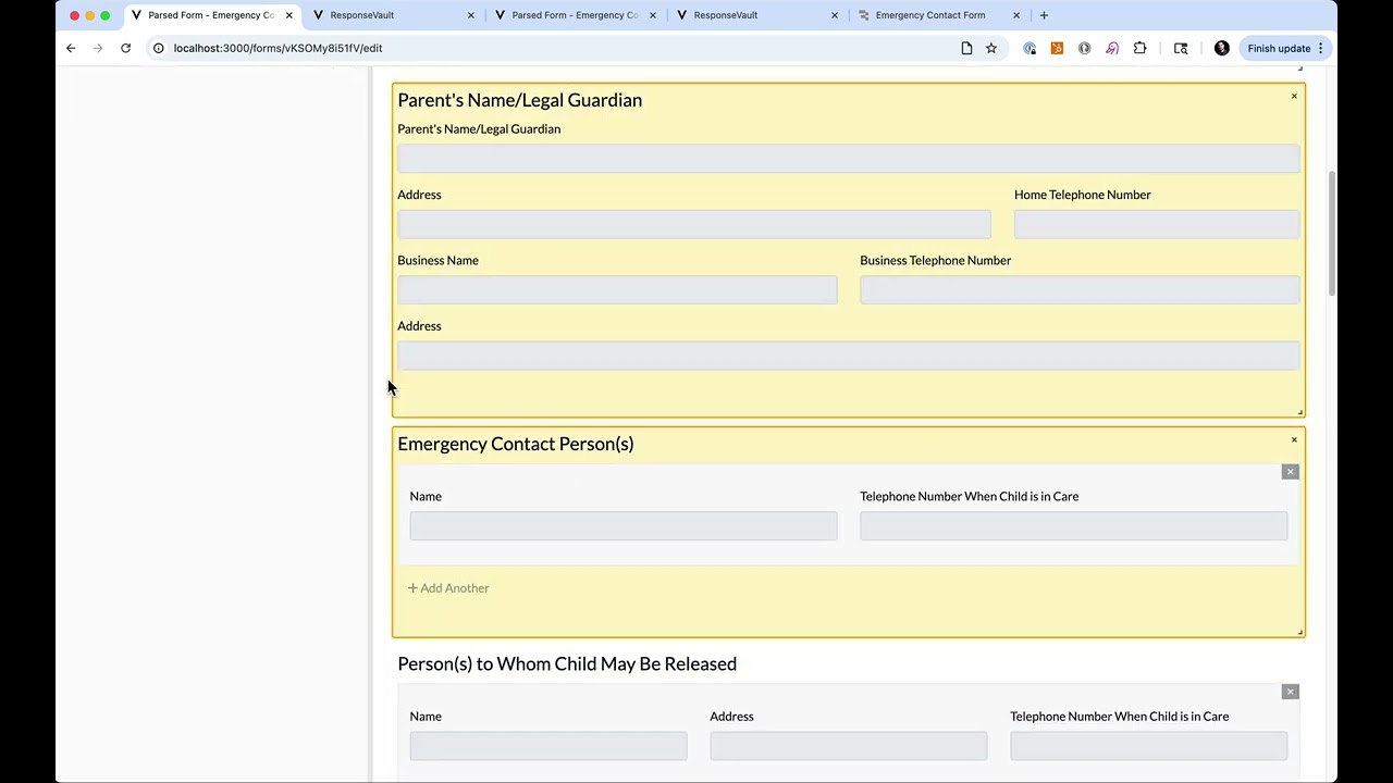 Converting a complex form to JSON Schema with ResponseVault - 🤝 Community Show & Tell - Retool Forum