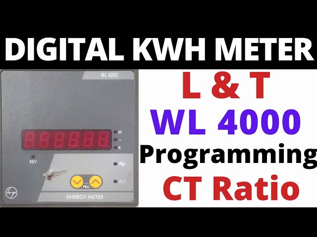 Energy Meters - L&T 4000 Series Energy Meter With LED Display Trader ...