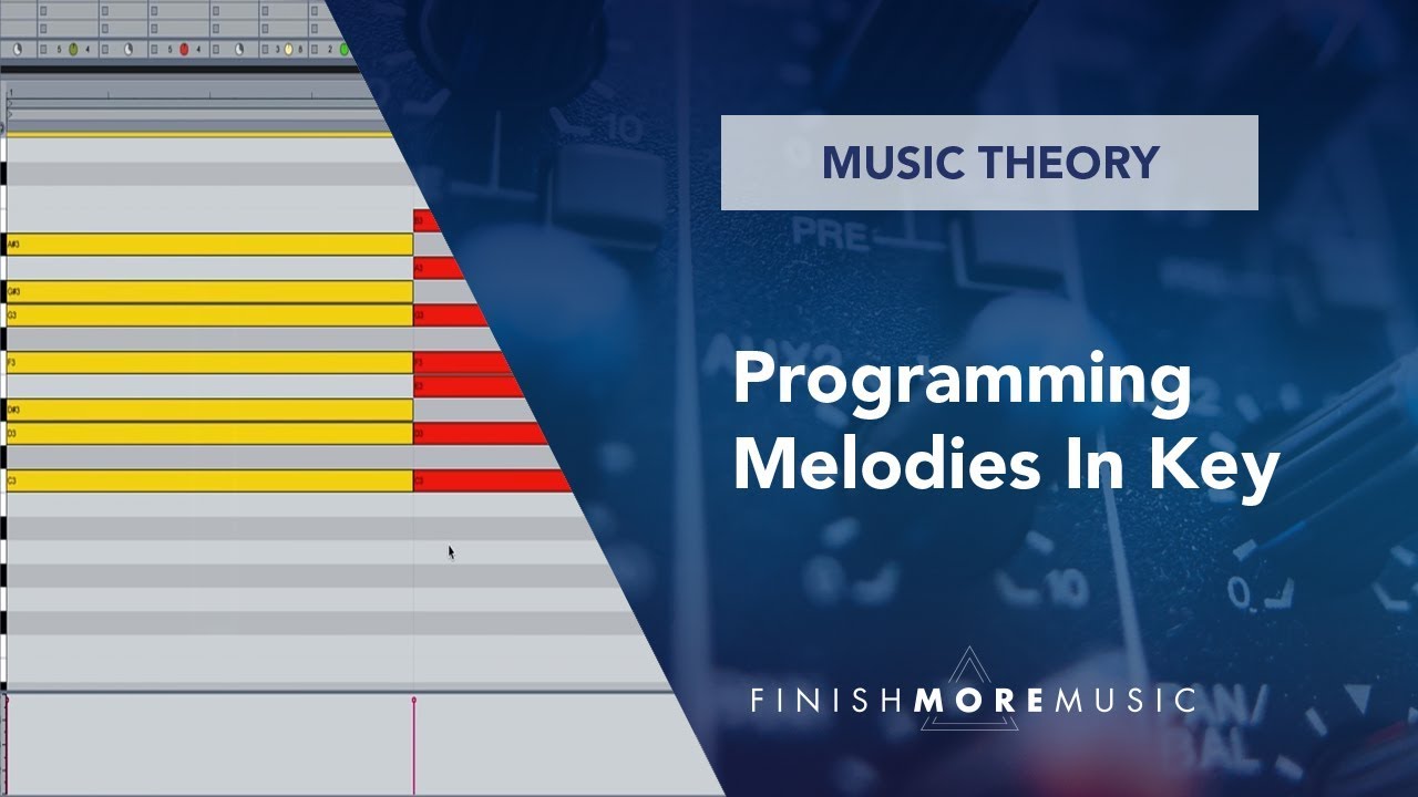Ableton Music Theory Tutorial - Programming Melodies in Key
