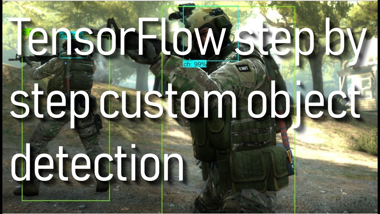 TensorFlow step by step training custom Object-detection classifier