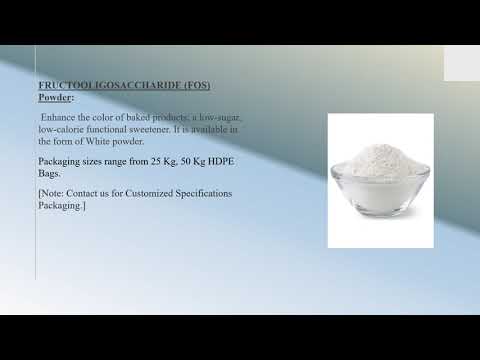 FOS Powder - Fructooligosaccharides Latest Price, Manufacturers & Suppliers