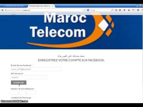 comment faire un recharge gratuite de maroc telecom