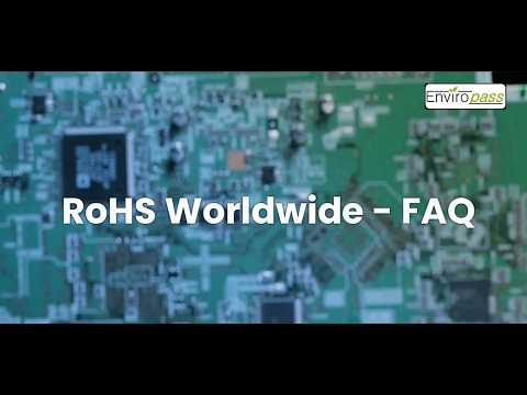 ROHS COMPLIANCE WORLDWIDE - FAQ