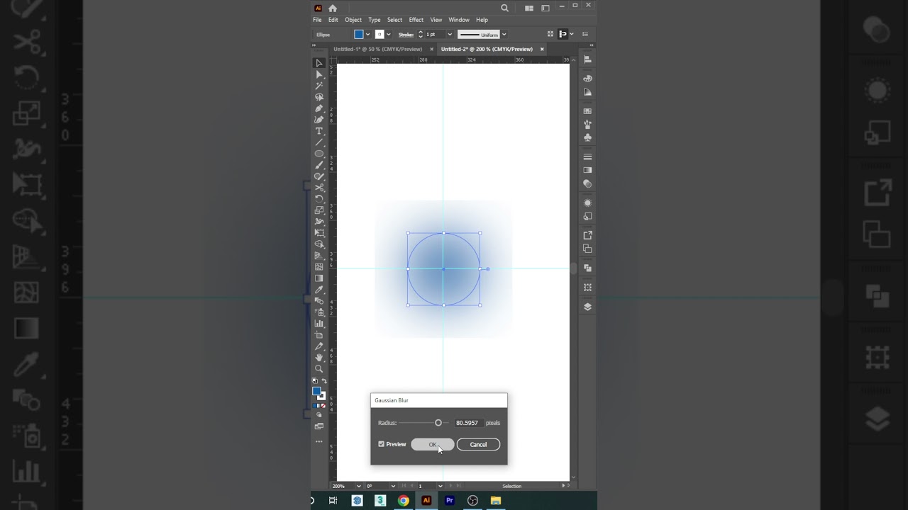 How to Fix the Blur Effect in illustrator