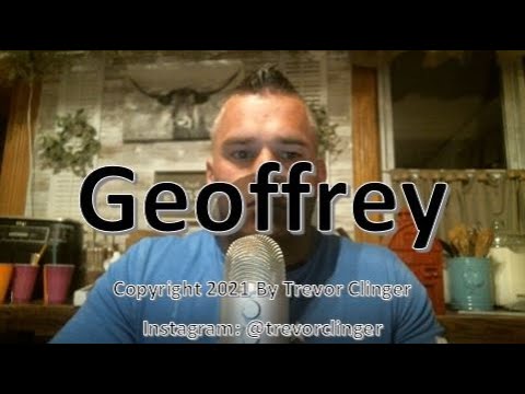 How To Say Geoffrey