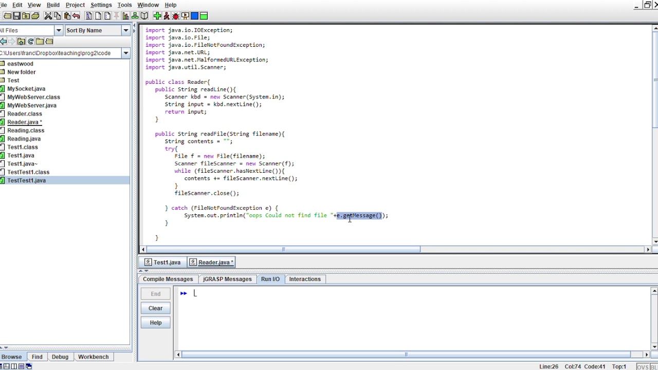 Input from keyboard, file and web in Java