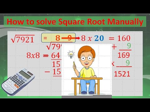 How to Solve Square Root Manually
