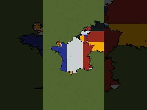 Building France in 3 Scales #france #french #maps #flags #minecraft