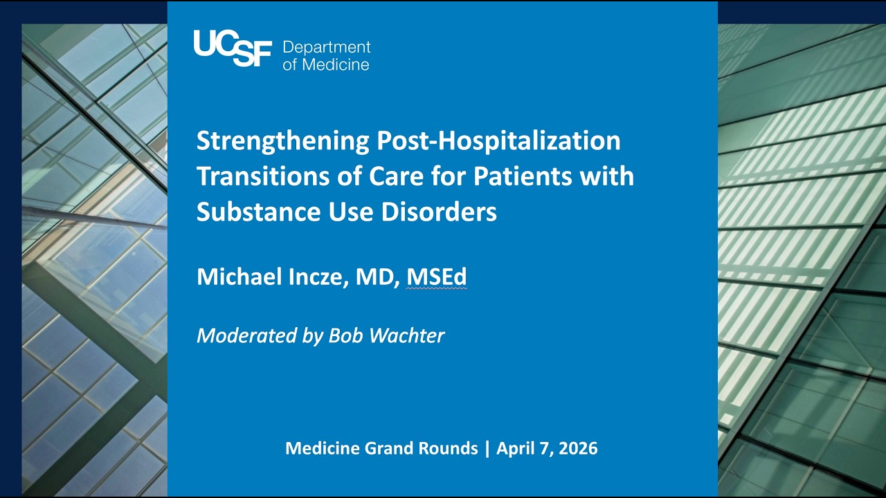 Strengthening Post-Hospitalization Transitions of Care for Patients with Substance Use Disorders