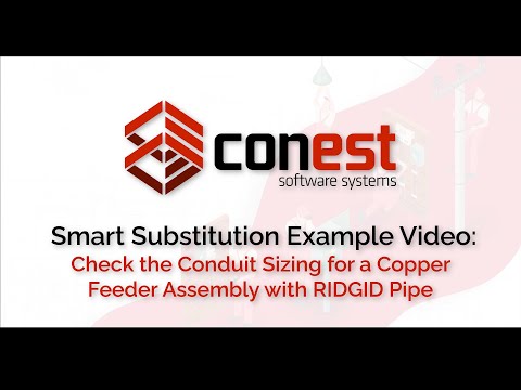 Smart Substitution Example Video: Easily Check the Conduit Sizing Against the NEC Codes