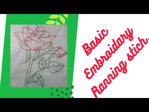 Basic Embroidary Tutorial Malayalam, part 1,