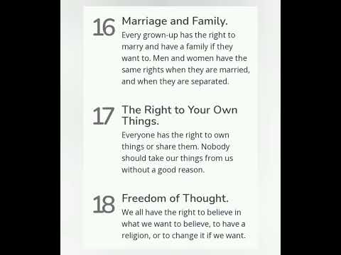 Universal declaration of human rights