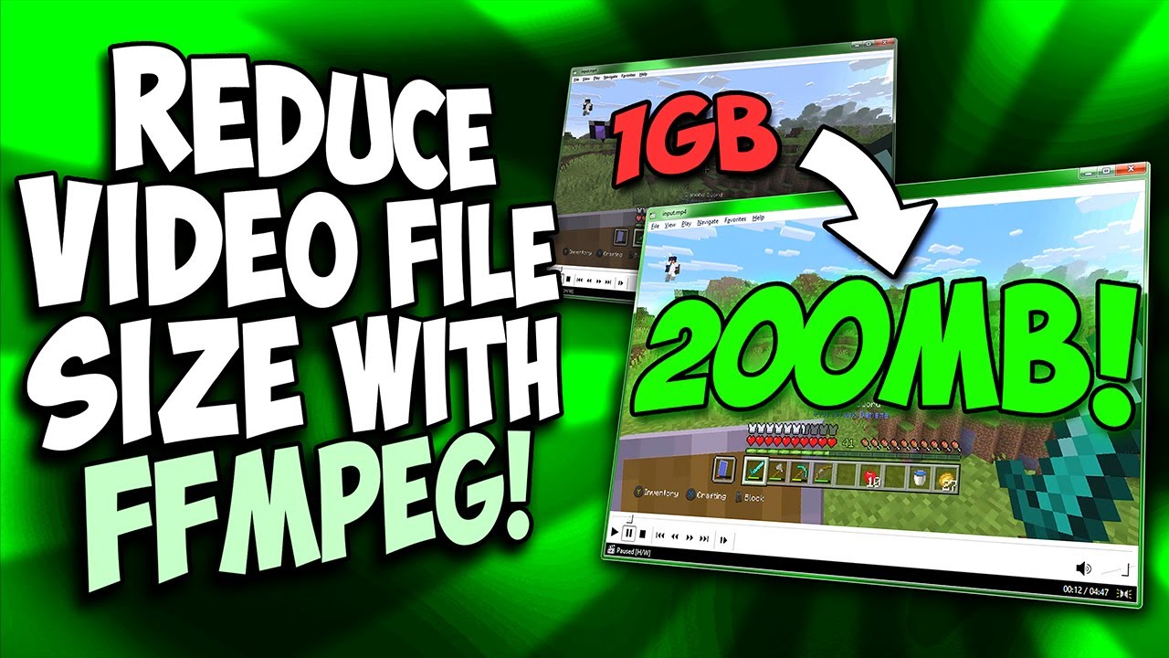 Compressing Video Files with FFMPEG! (Windows Tutorial)