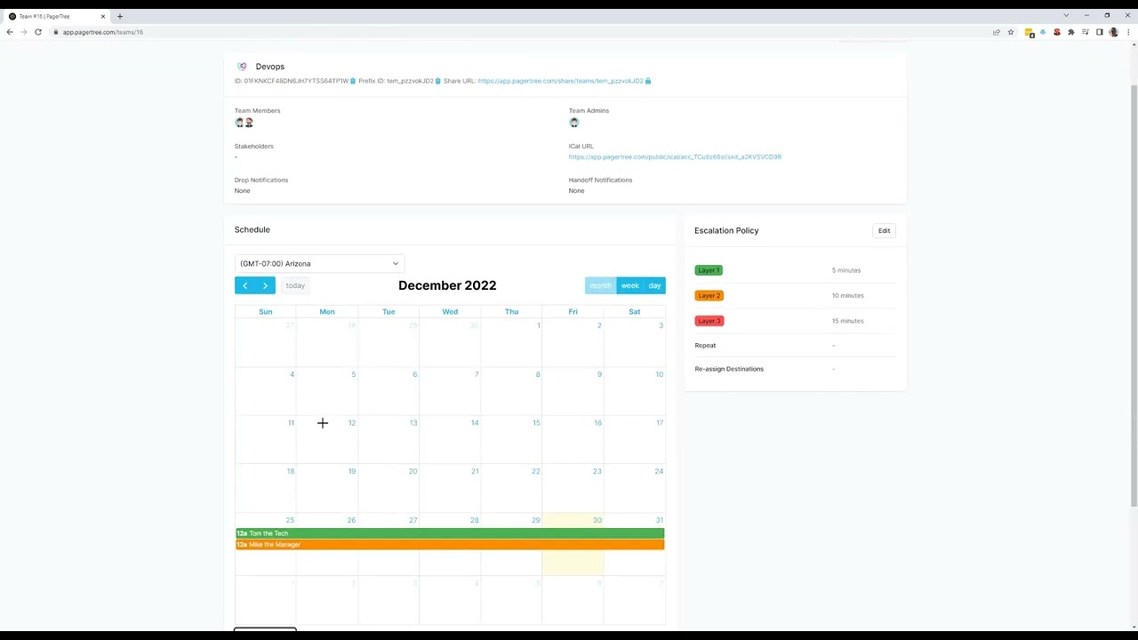 PagerTree Team Management