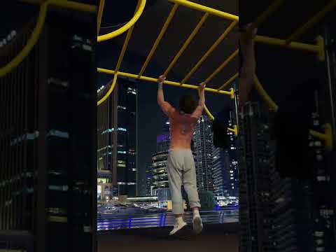 Working out alone in Dubai