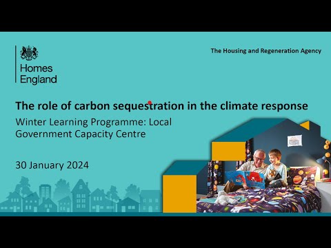 The role of carbon sequestration in the climate response - Winter Learning Programme 2024