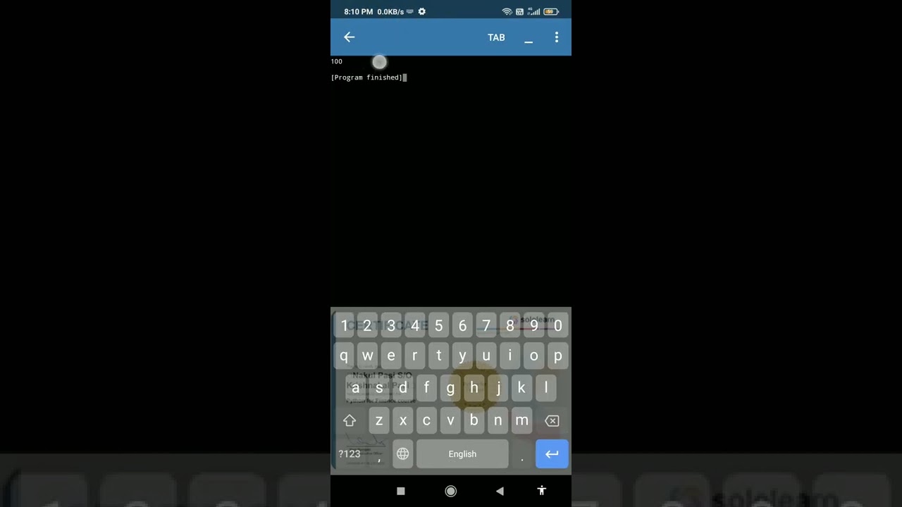 Simple calculator in Python | Pydroid 3 | #short #viral #coding #python #pythoncoding #py #pydroid3