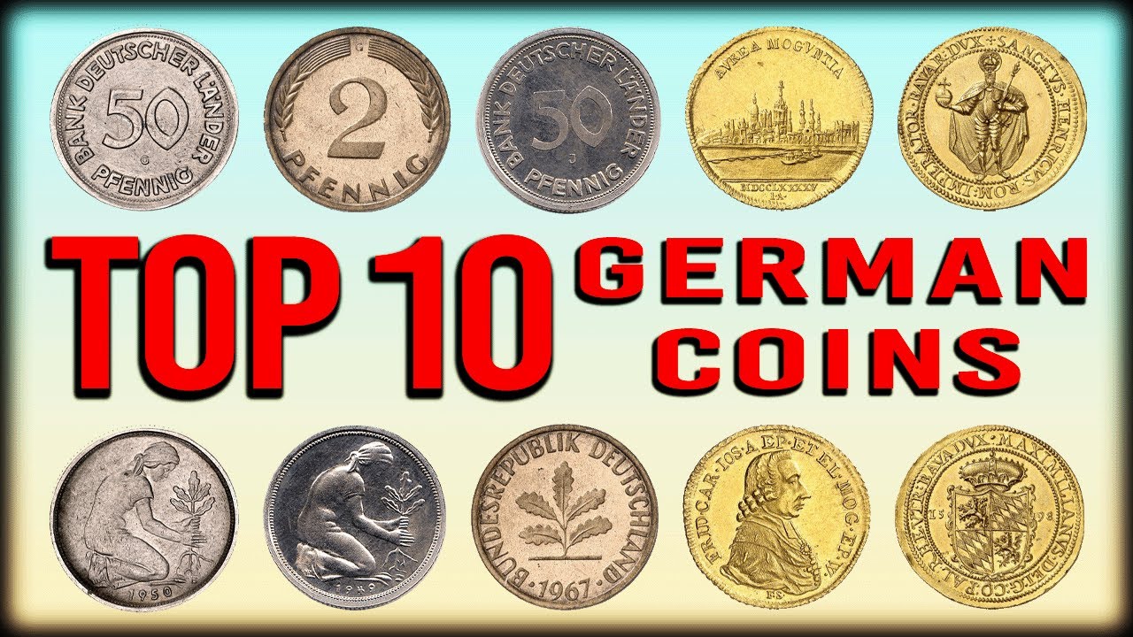 TOP 10 Most Valuable German Coins Worth 