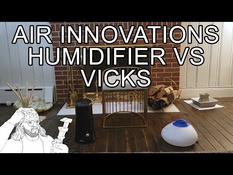Air Innovations Cool Mist Humidifier Review & Comparison to Vicks (Vaporizer vs Humidifier)