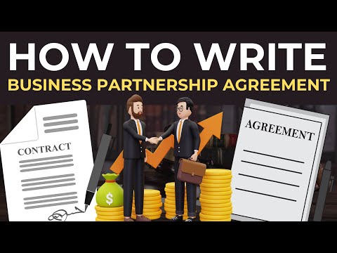 How to Write Business Partnership Agreement - Step by Step