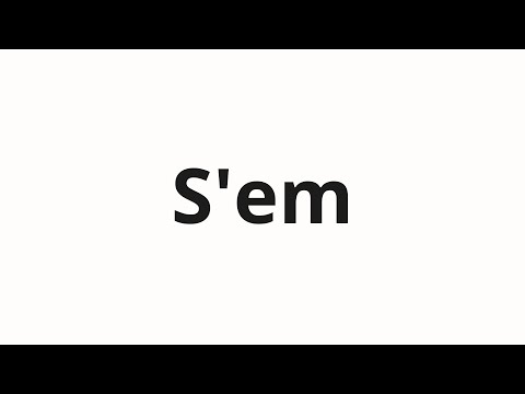 How to pronounce S'em | Съем (Remember in Russian)