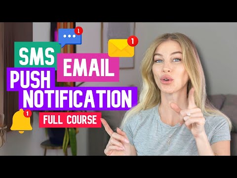 Messaging Tutorial - SMS/Email/Push Notifications Full Course