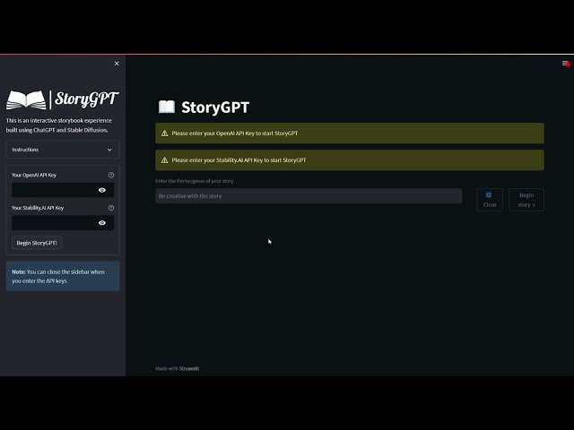 GitHub - utkrshm/StoryGPT: An interactive storybook built with the help ...