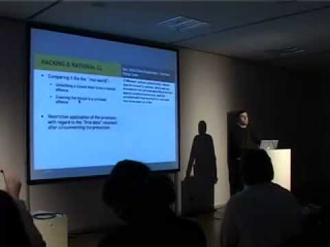 22C3: Cybercrime Convention