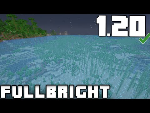 FullBright Texture Pack 1.20/1.20.6 Download & Install Tutorial