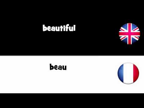 LEARN 1 FRENCH WORD = beautiful