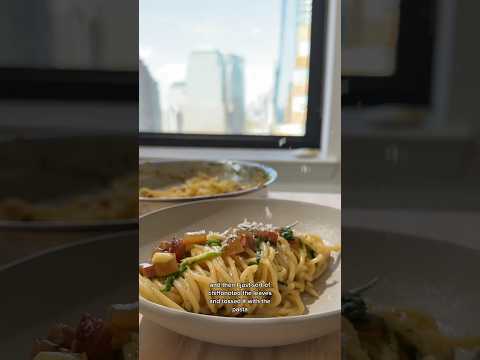 Bucatini Carbonara + Ramps