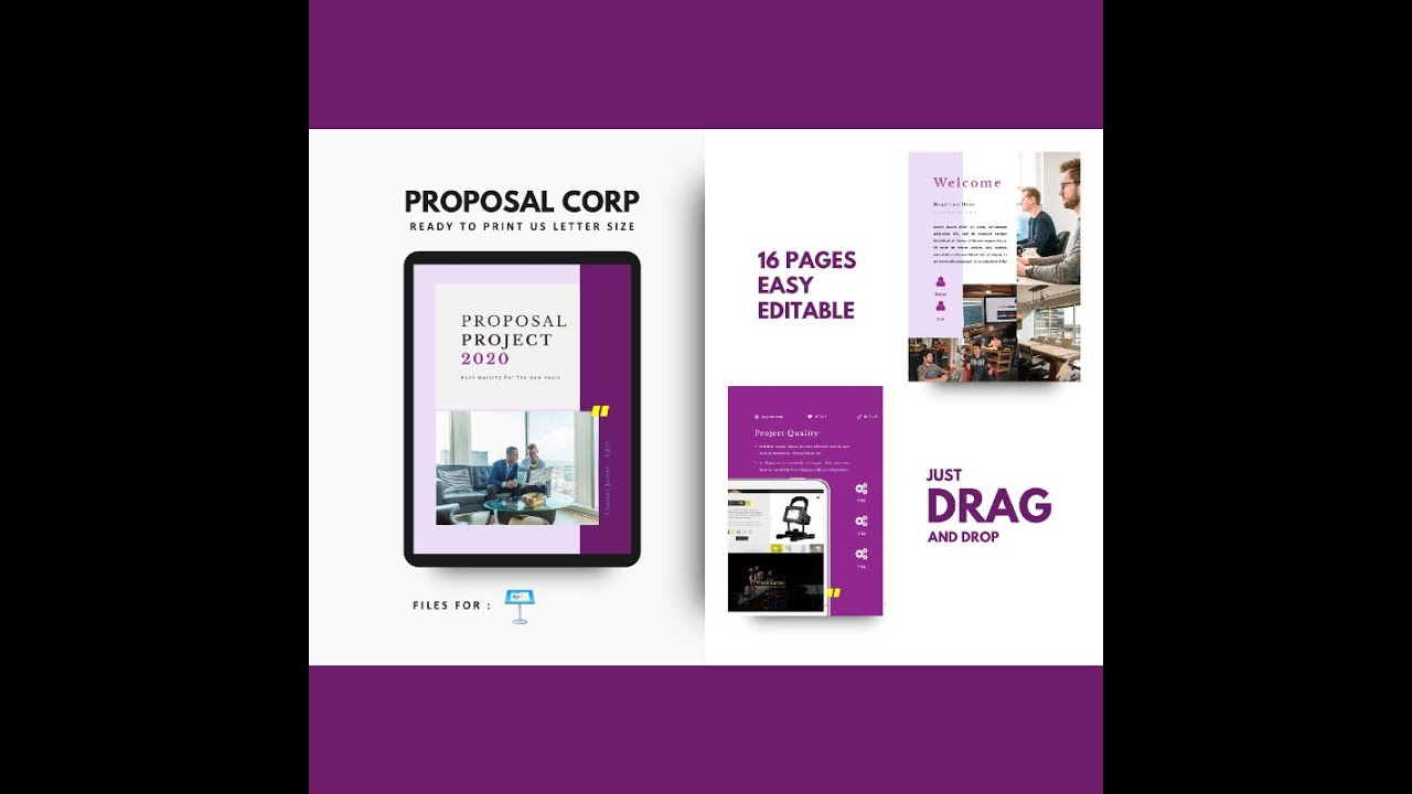 Project Proposal 2020 Presentation Keynote Template