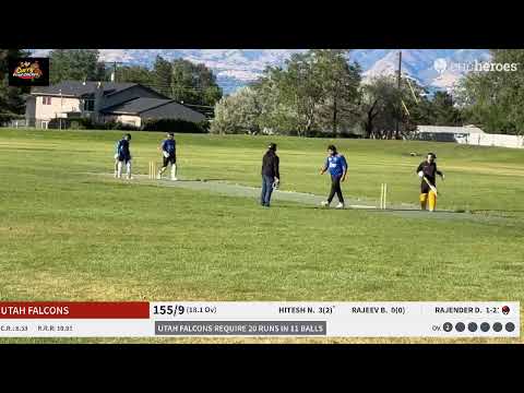 Live Cricket Match | Vincent Hawks vs Utah Falcons | 22-Jun-25 02:37 PM | UCA T20 2025(League Matc…