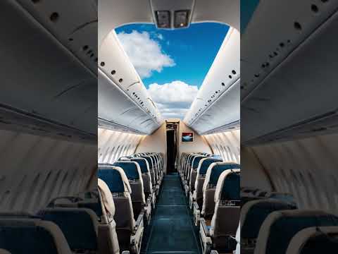 The roof of this plane **TORE APART** Mid-flight! | #shorts