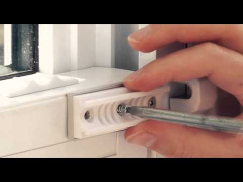 WINDOW GUARDIAN - How to install on vinyl window