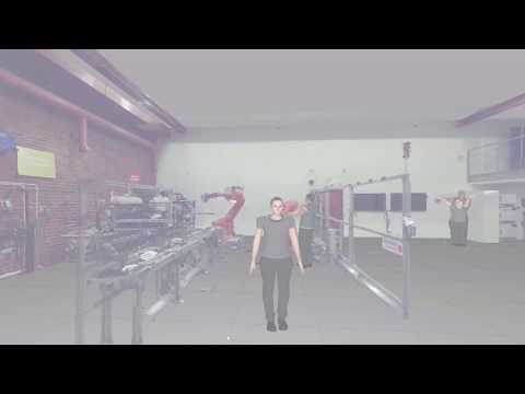 Manikins in pointcloud using IPS Virtual Reality functionality