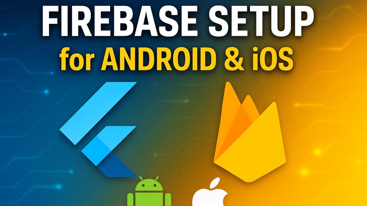 How to Setup Firebase in Flutter 2025 || Flutter Firebase Setup for Android and IOS