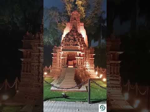 Khajuraho Temples Delhi #khahurahotemples #delhi #temple #bhartdarshanpark #gagandeepsahdav #shorts