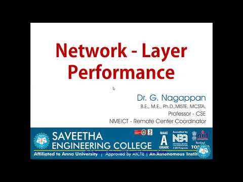Network Layer Performance | Unit 3 - CS8591 - Computer Networks