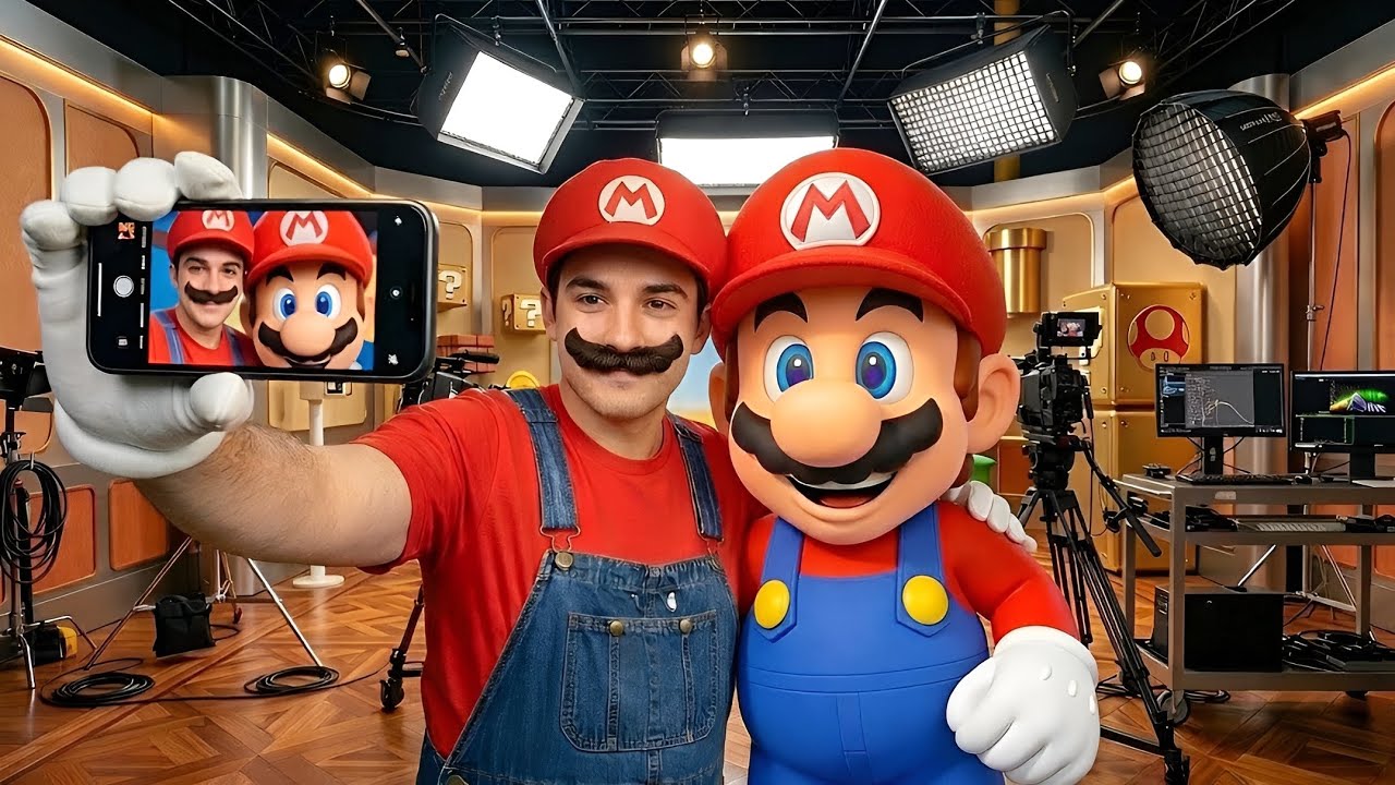 SUPER MARIO in REAL LIFE?! 😱 (Official Music Video)