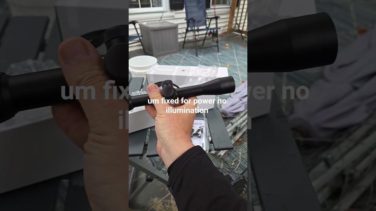 Optics for super lite hunting rifle setup..cheap and light