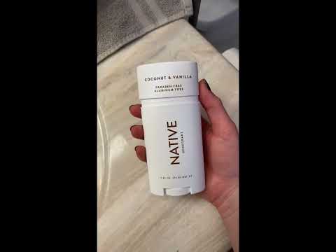 Native Deodorant Review: Coconut & Vanilla | Natural, Aluminum-Free, 72-Hour Odor Control