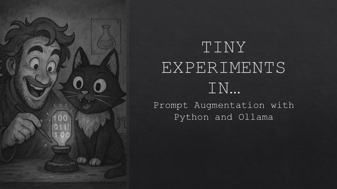 Tiny Experiments In... Prompt Augmentation with Python and Ollama (EP01)