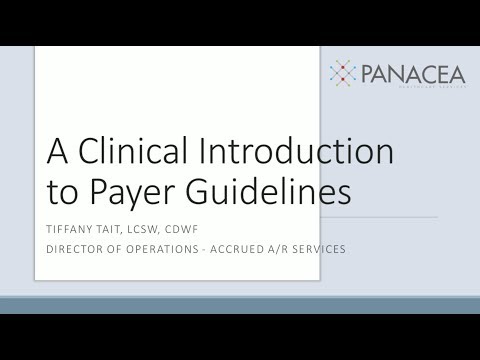 A Clinical Introduction to Payer Guidelines | Webinar