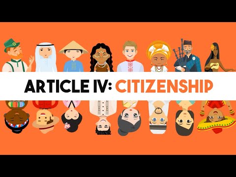 Gen. Info - Art. 4: Citizenship